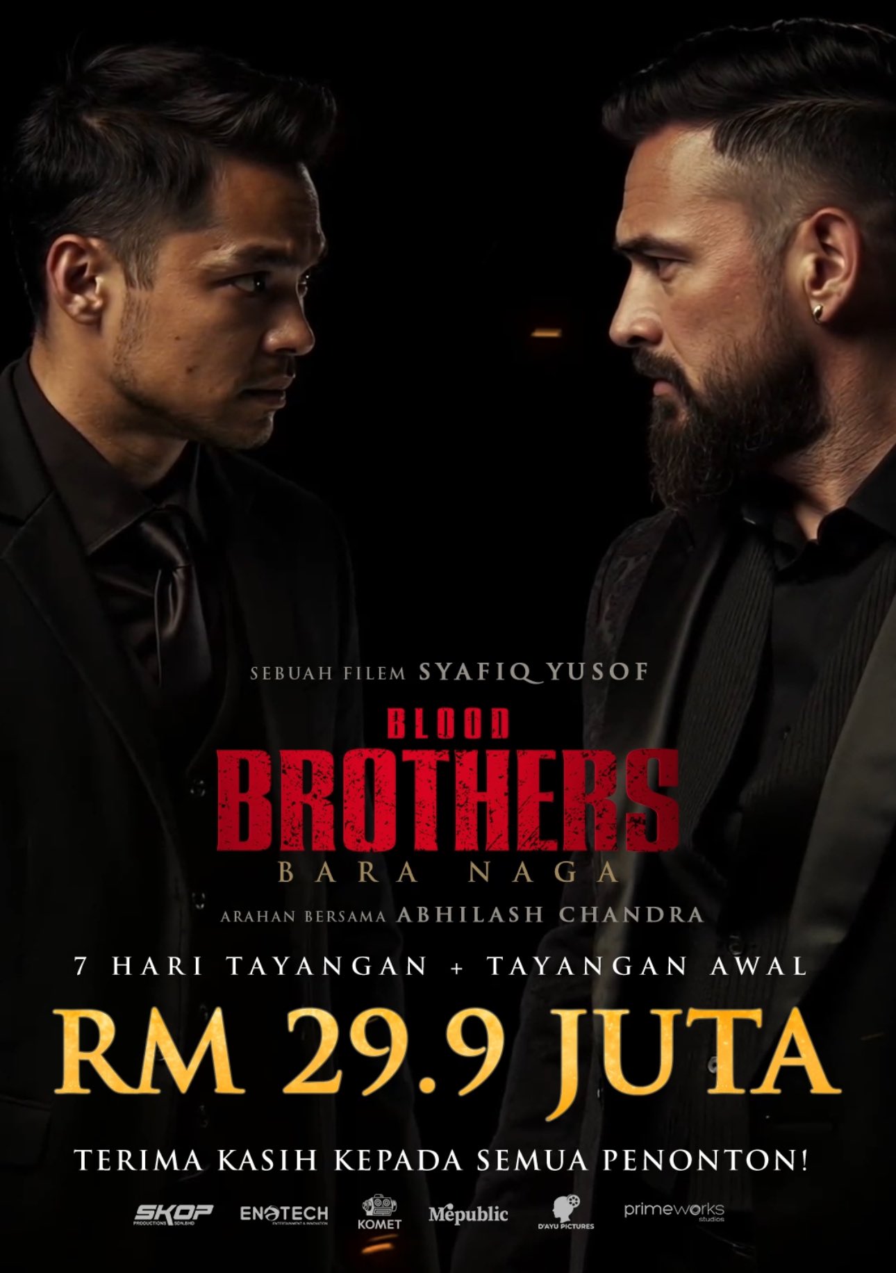 Blood Brothers: Bara Naga - Filem Malaysia Paling Laku 2025 - Projek Travel