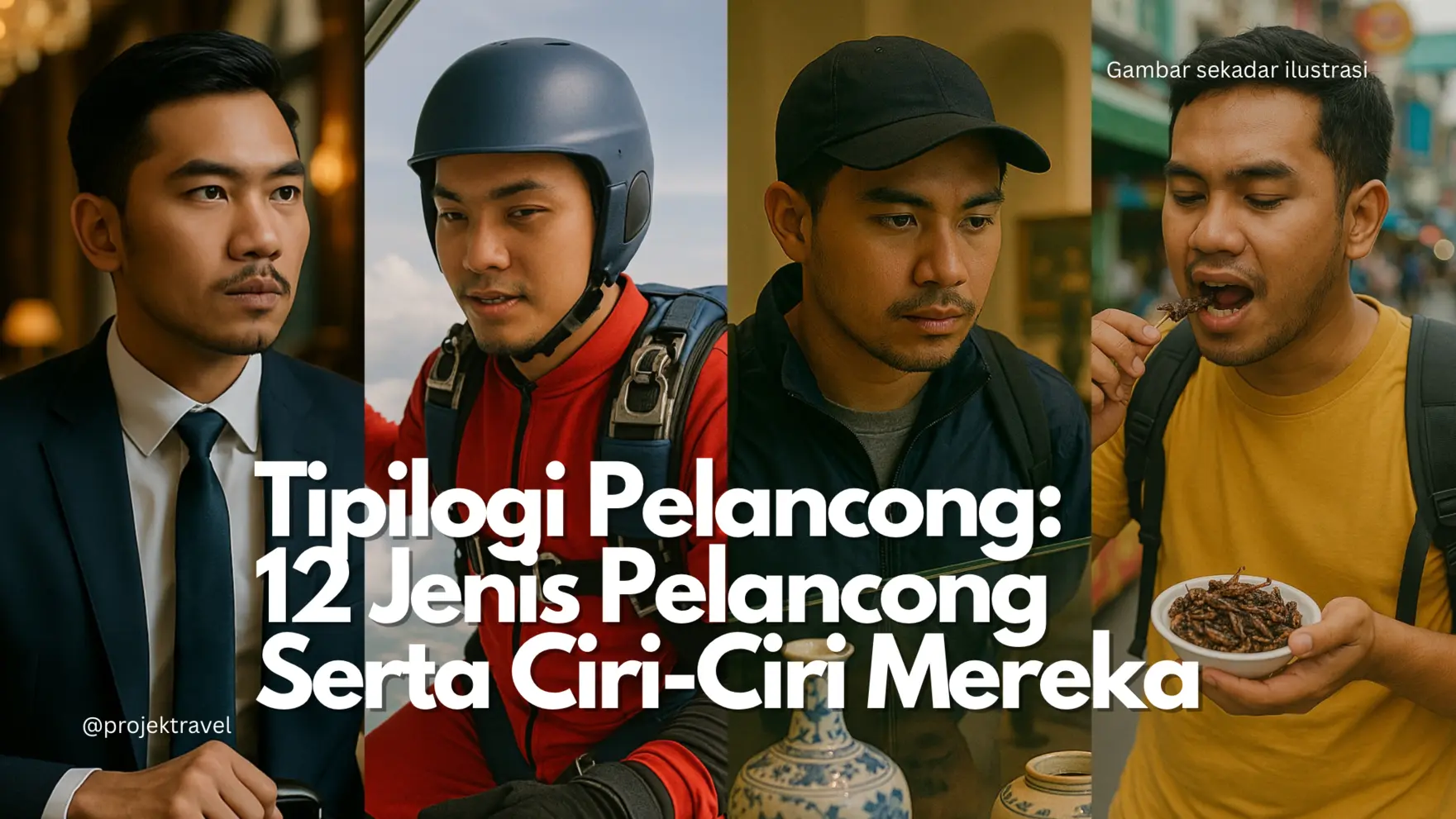 Tipologi Pelancong: 12 Jenis Pelancong dan Ciri-Ciri Mereka - Projek Travel