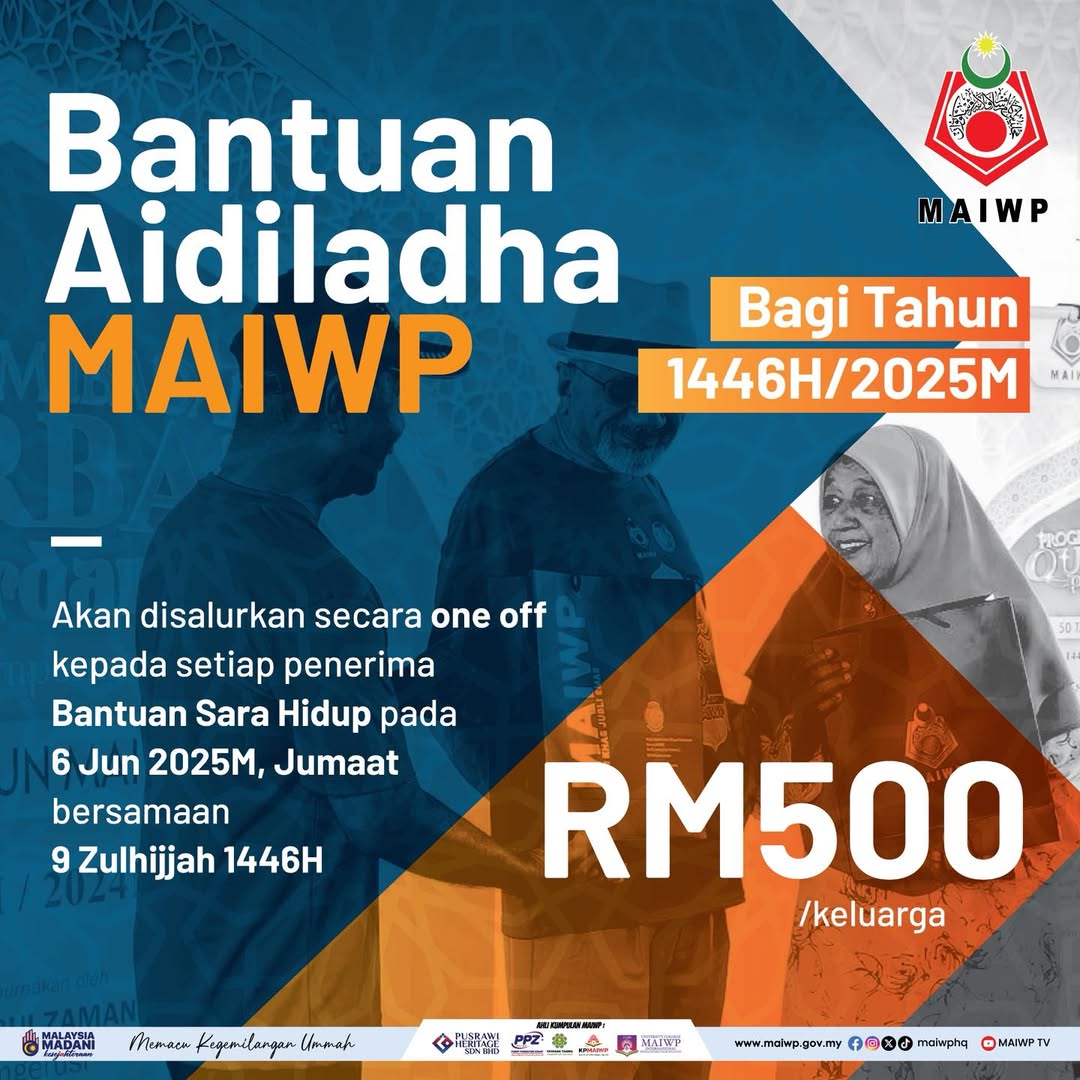 Bantuan RM500 Aidiladha MAIWP 2025: Masuk Hari Ini! - Projek Travel