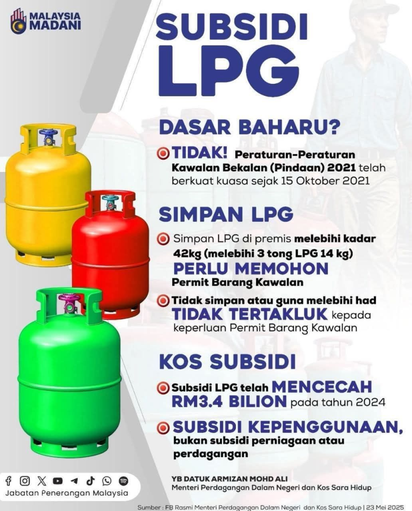 Apa Itu Tong Gas Ungu Petronas? Ini Penjelasan Penuh & Siapa Wajib Guna ...